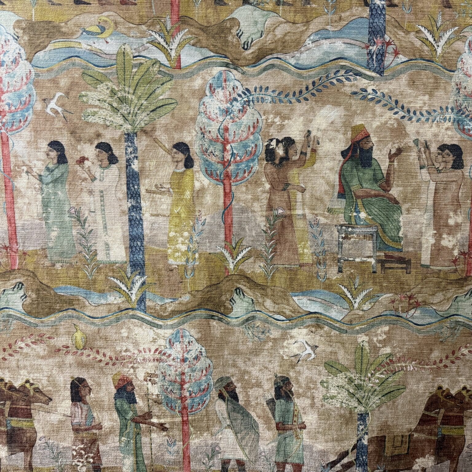 Mesopotamia - Parchment | Online Fabric Store | Decorator Fabric & Trim